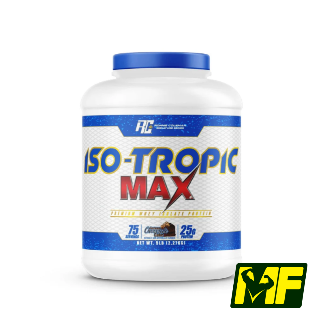 Ronnie Coleman Iso-Tropic Max Whey Protein Isolate 75 Servings - Muscle ...